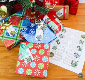 Camping Gift Tags Free Printables for Holidays and Birthdays