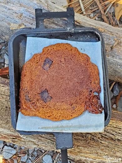 Campfire Cookies - Easy Camping Dessert Make Over the Fire