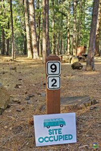 Free Campground Site Occupied Camping Printable Download