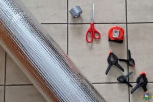 DIY Fire Reflector to Hold the Heat from a Campfire