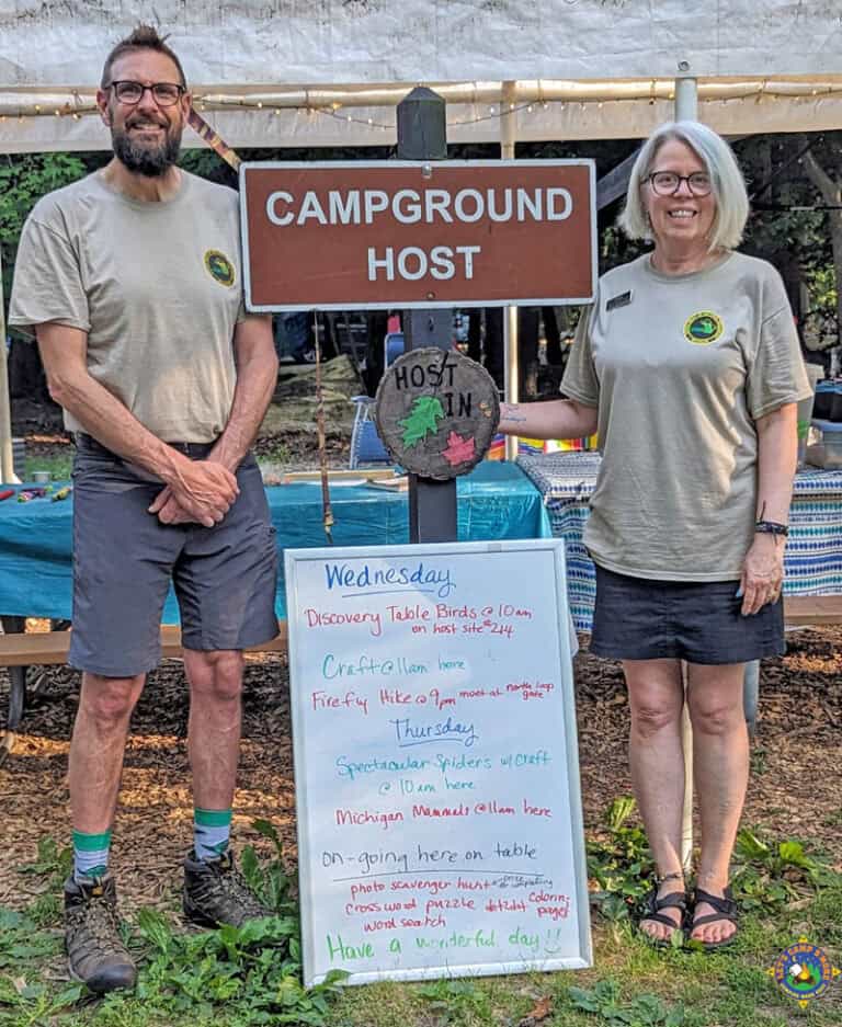 Our Experience as Campground Hosts in a Michigan State Park